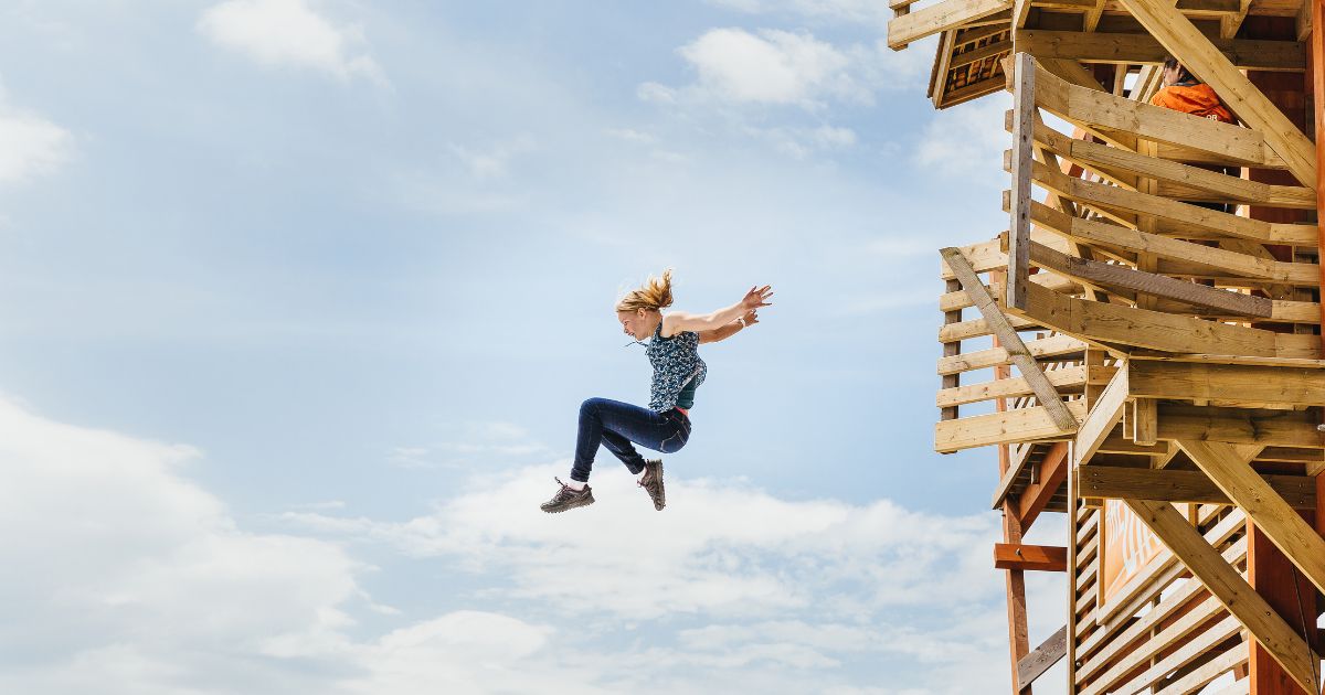 Big Air Bag Jump | Adrenaline Experience | Hangloose Eden