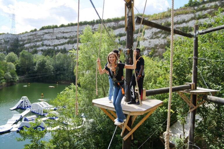 High Ropes Course London | Bluewater Tree Top Trek | Hangloose